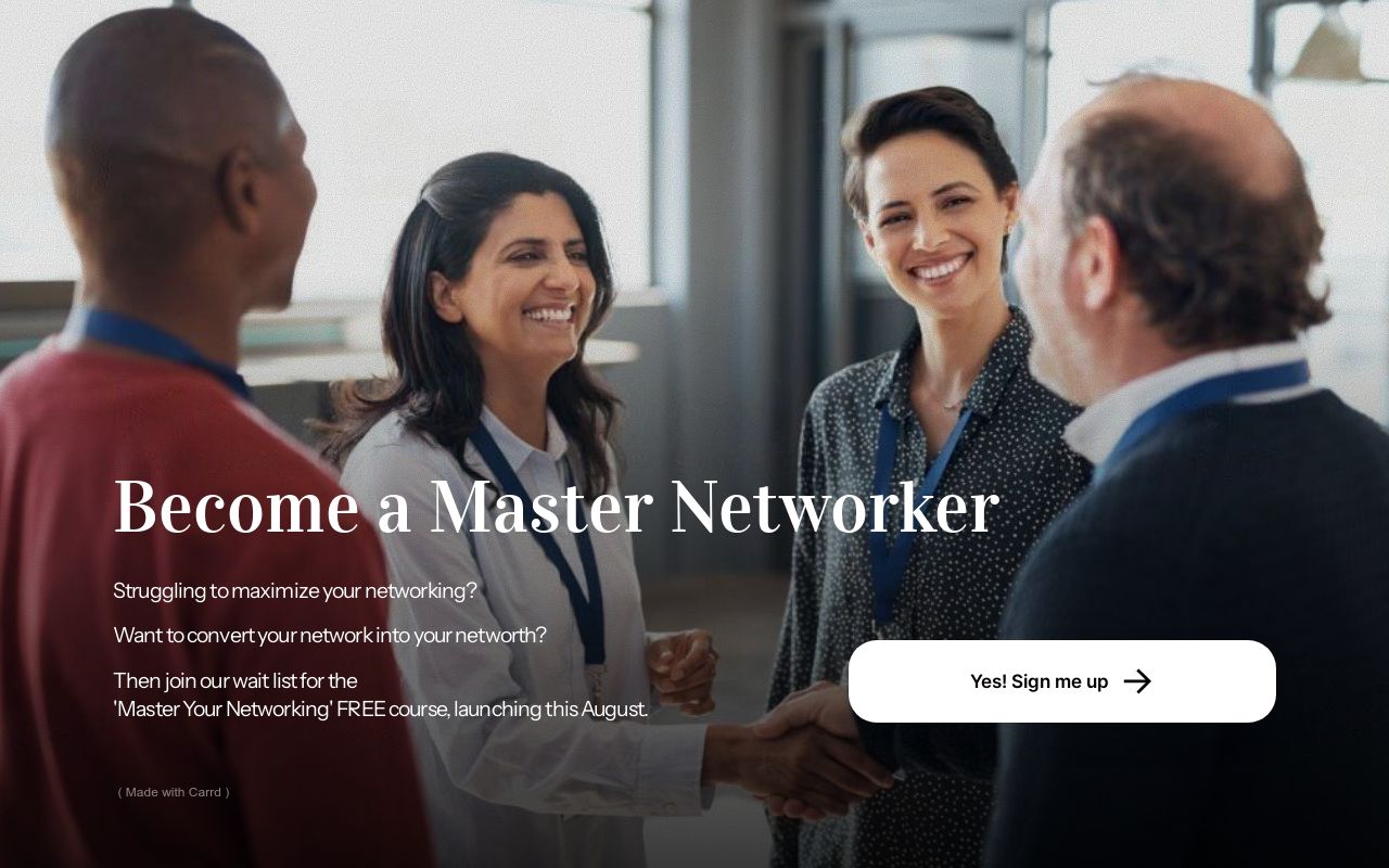 Master Your Networking